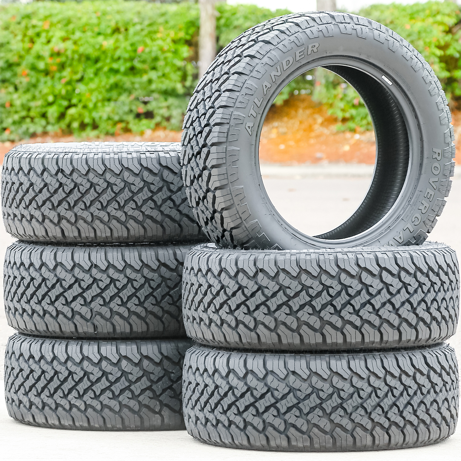 6 Tires LT 33X12.50R22 114S Load F 12 Ply Atlander Roverclaw A/T AT All ...